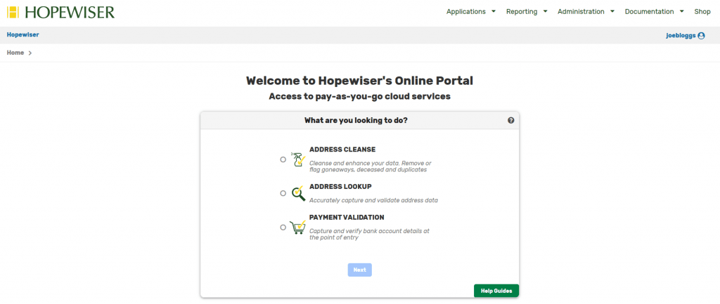 Manage Your Account - Hopewiser