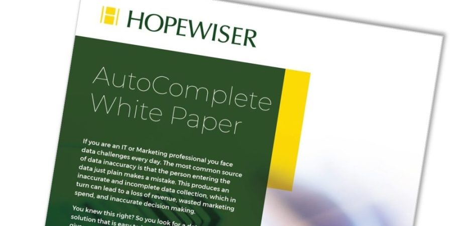 AutoComplete White Paper - Hopewiser